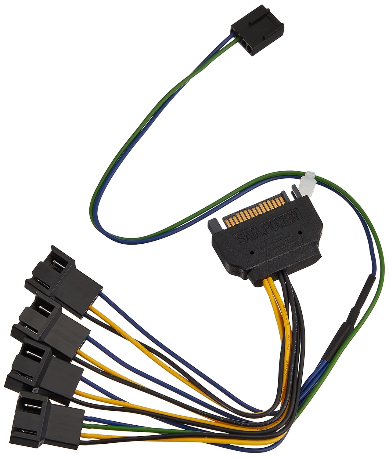 Amazon | アイネックス ファンPWM信号 4分岐ケーブル [ 10cm ] CA-864SAPS | アイネックス(AINEX) | ケースファン 通販