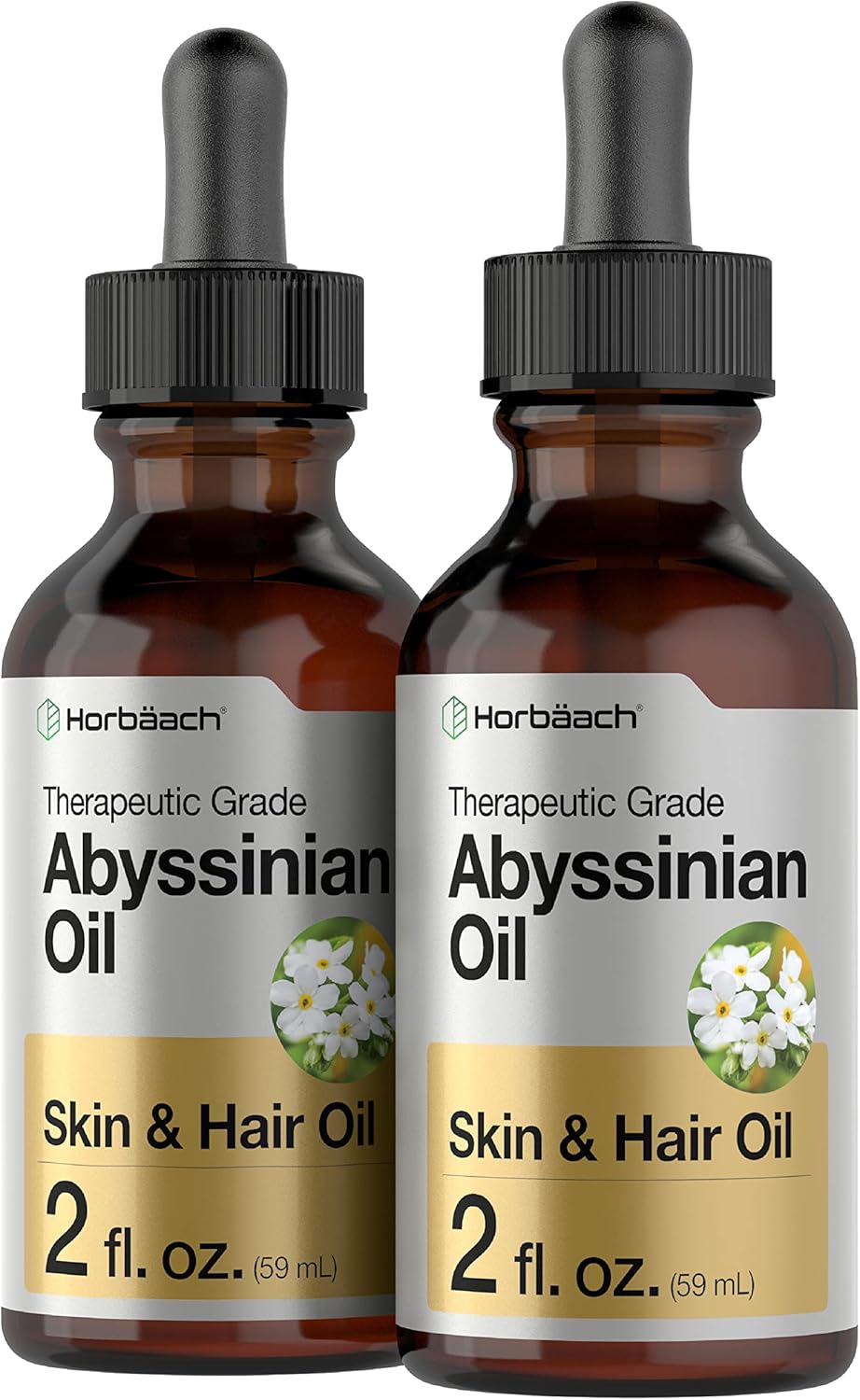 Horbaach Abyssinian Oil 4 fl oz (100% Pure) | for Hair and Skin ...