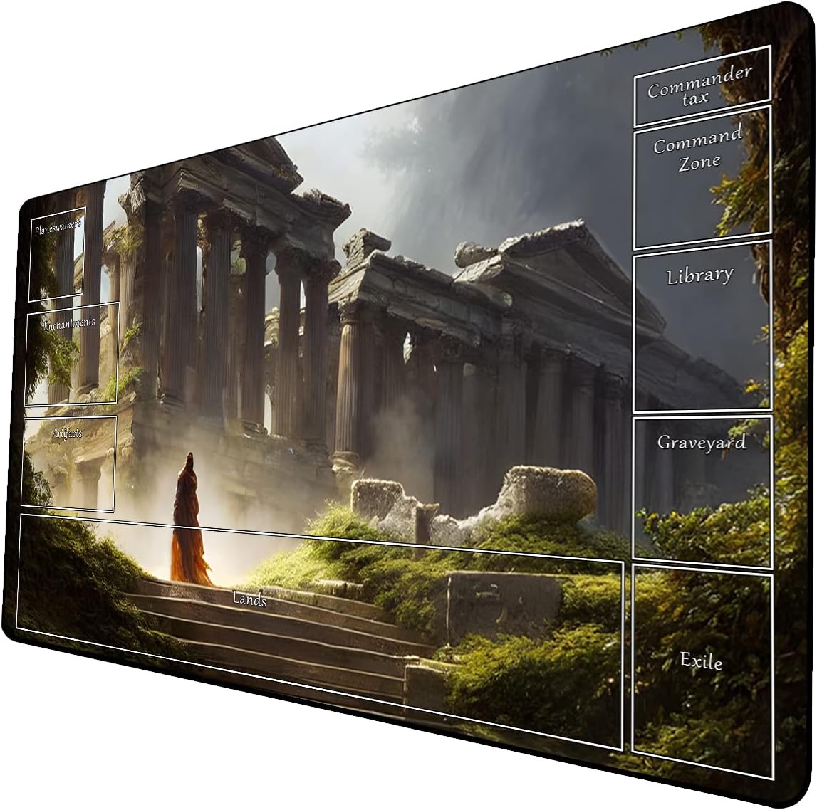 Amazon.com: AI Painting TCG Playmat - MTG Trading Card Game Mat with ...