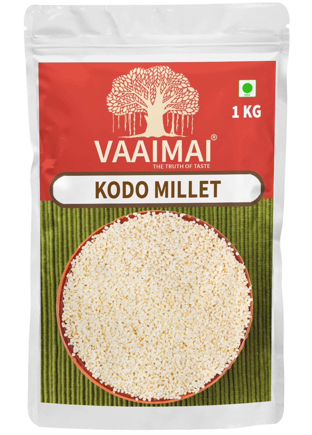 VAAIMAI Kodo Millet / Varagu Rice / Koden / Kodra / Arikelu / Harka ...
