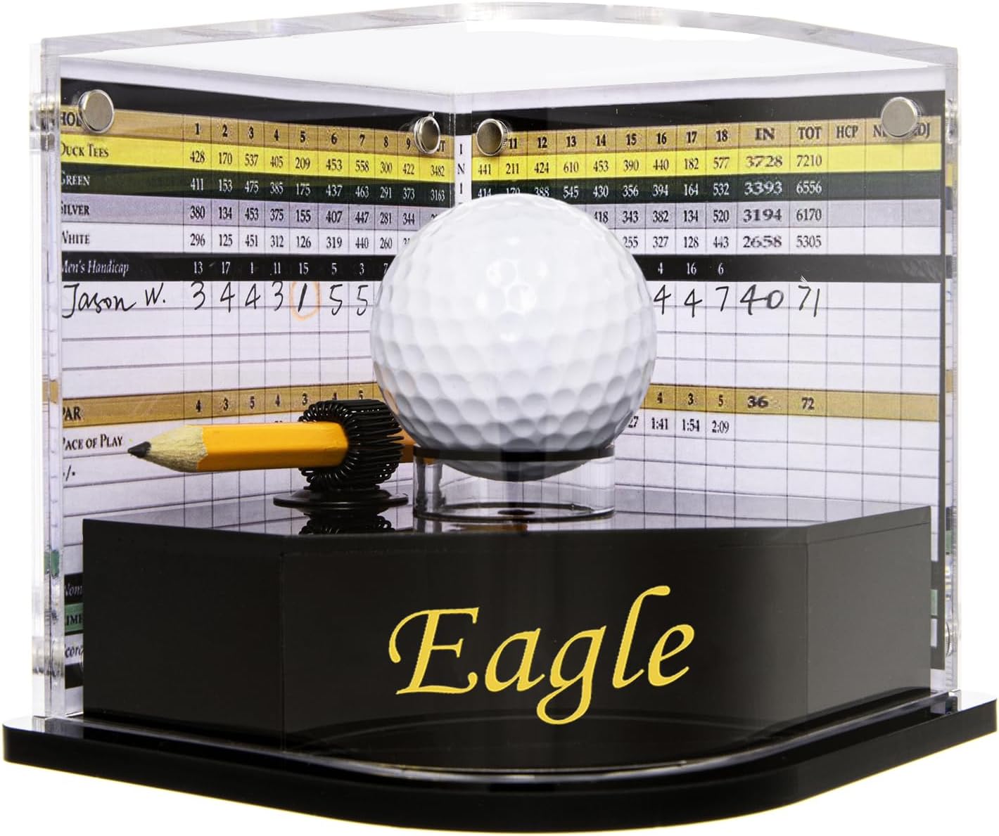 Amazon.com : HYYPME Golf Ball Display Case for Eagle Golf Ball w/Full ...