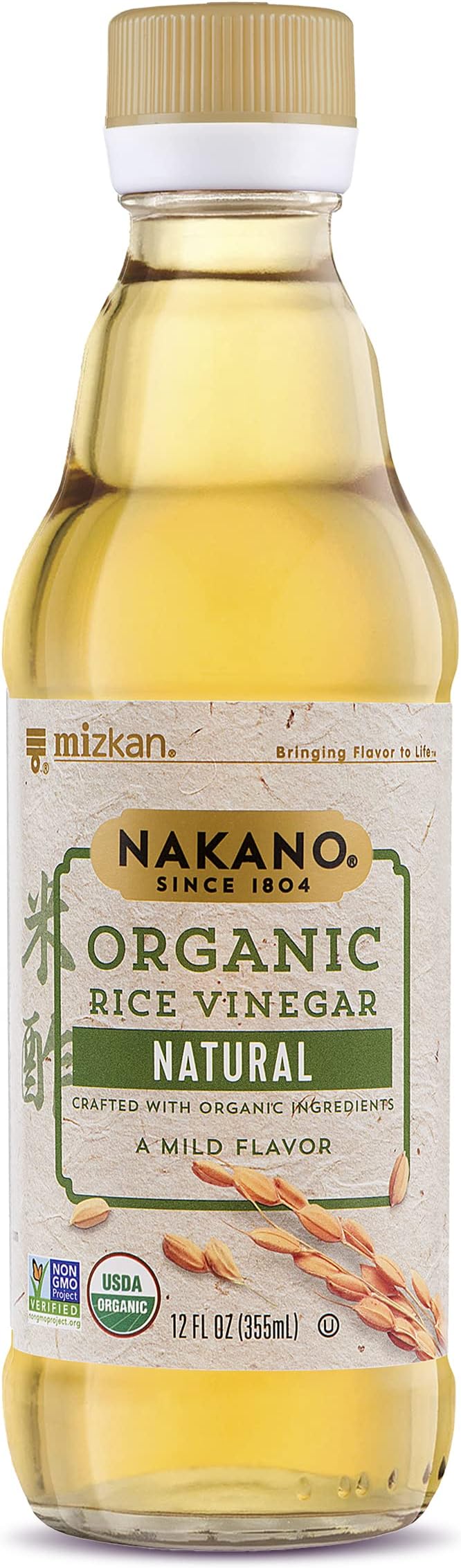 Amazon.com : Nakano Natural Organic Rice Vinegar, Vinegar for Stir Fry ...
