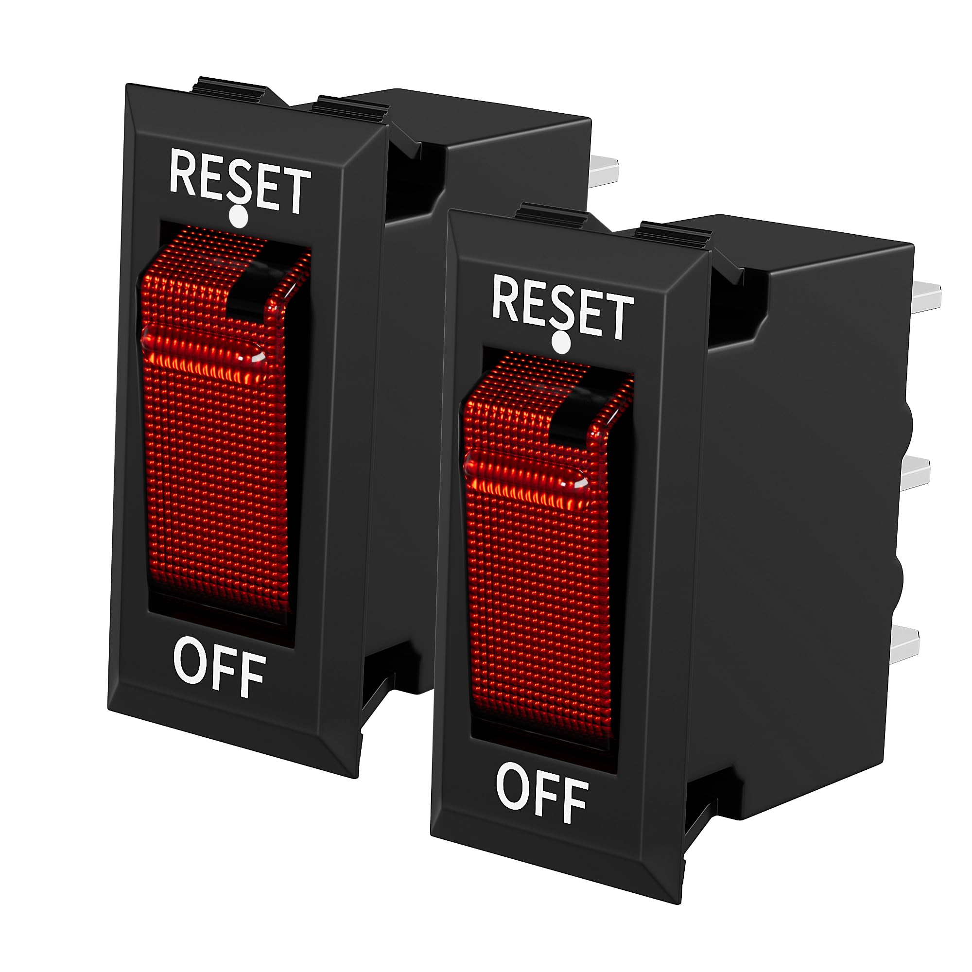 Snapklik.com : RVMARINEPAT Red Lighted Rocker Switch ON Off Overload ...