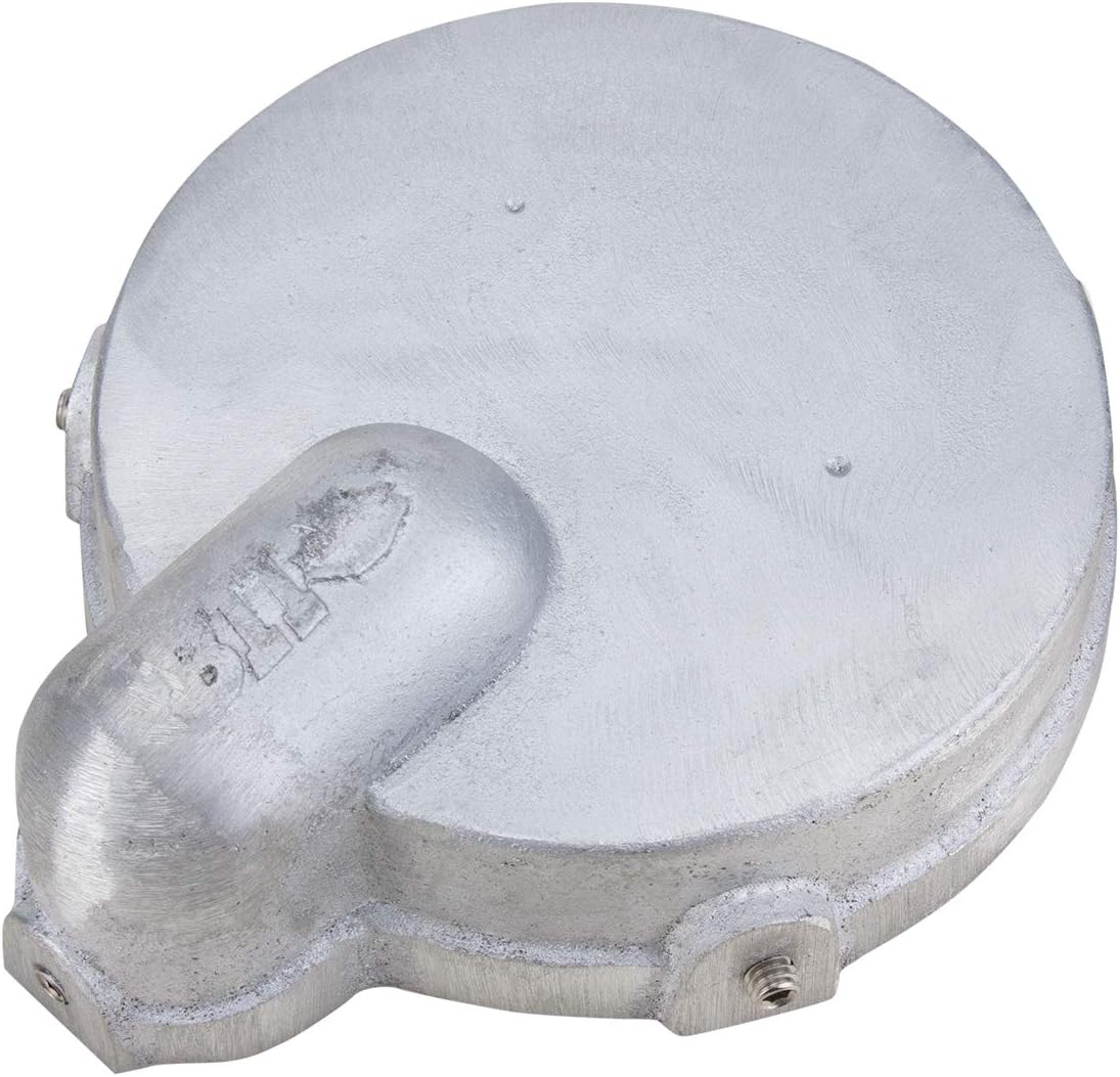 H2O PRO Cast Aluminum Well Cap, Fits 5 Inch ID and 5-9/16 Inch OD Well ...