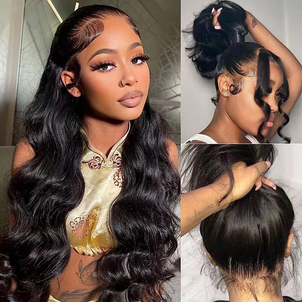 Body Wave Lace Front Wigs Human Hair Wigs for Black Women 13X4 HD Lace ...