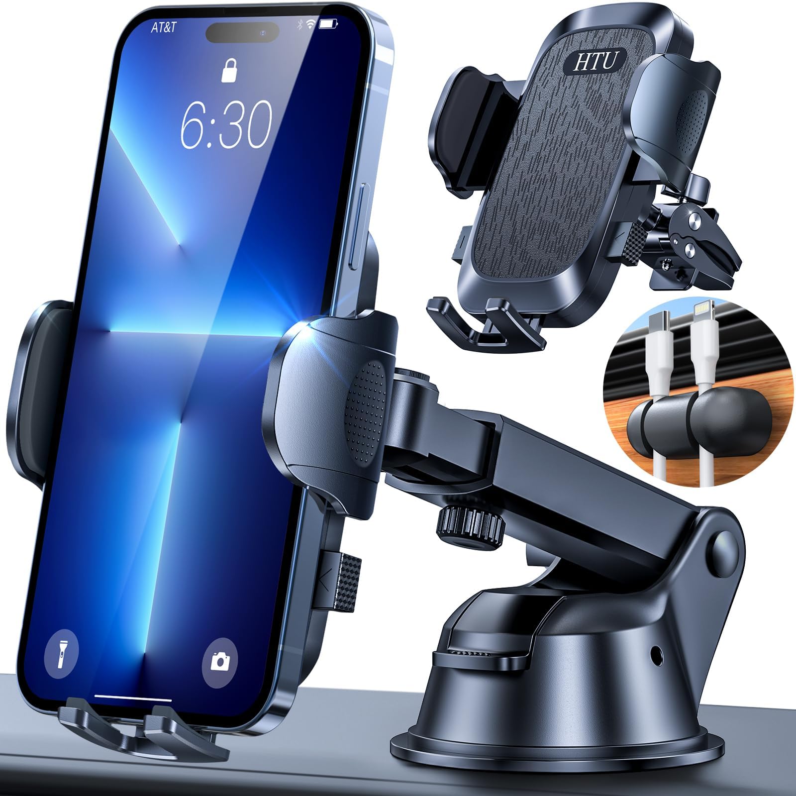 2024 Upgraded Pro Version Phone Holder for Car [Patent & Safety Certs ...