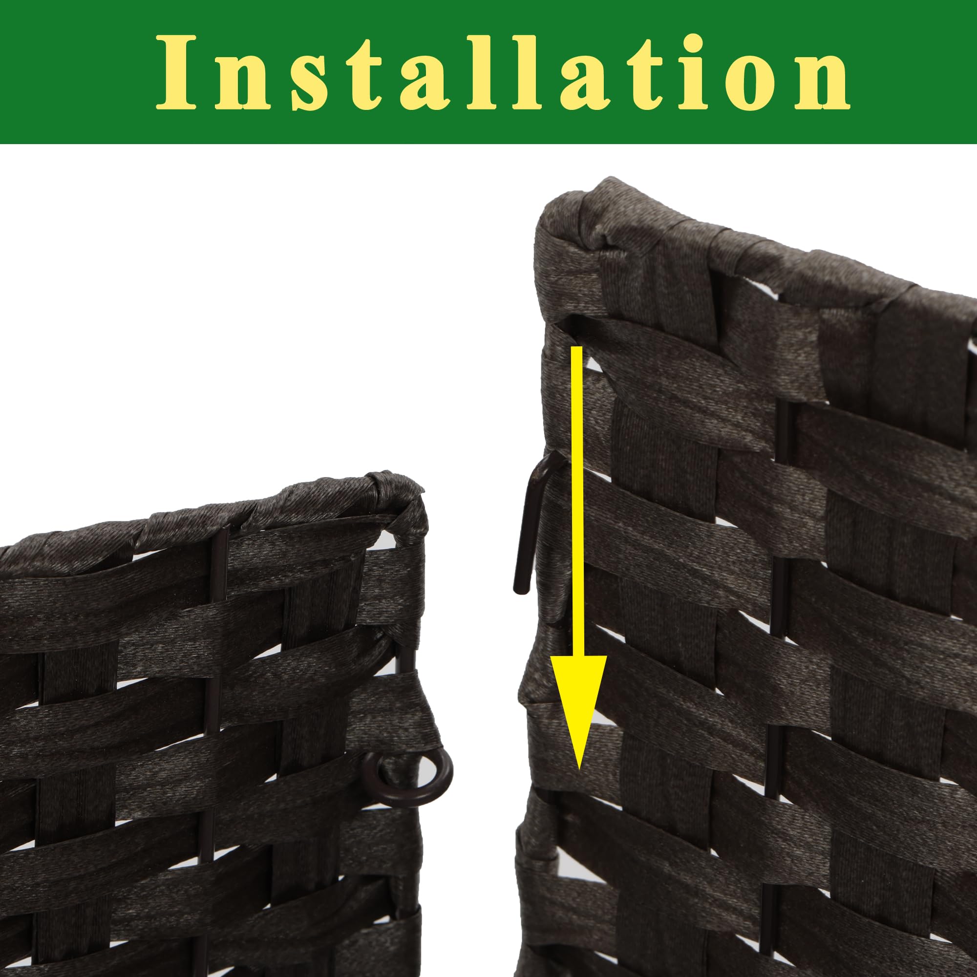 Snapklik.com : Christmas Tree Collar, Handmade Artificial Rattan Wicker ...
