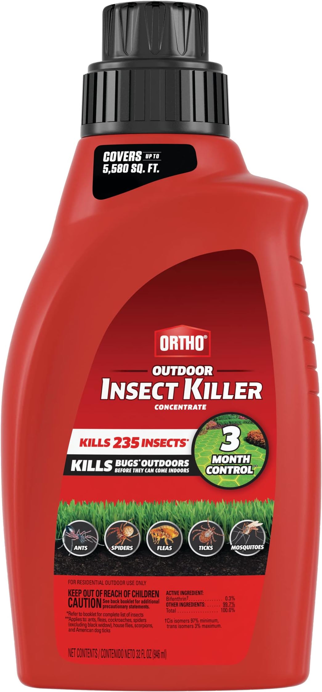 Amazon.com: Amdro 100522992 Quick Kill Outdoor Insect Killer, 32 oz ...