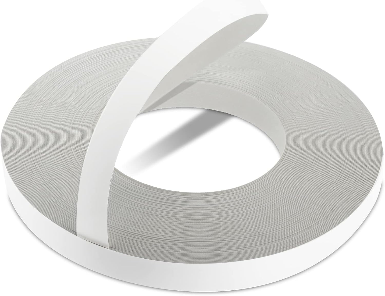 WoodPress® 22mm Matt White Melamine Pre-Glued Veneer Edging Tape – 50m ...