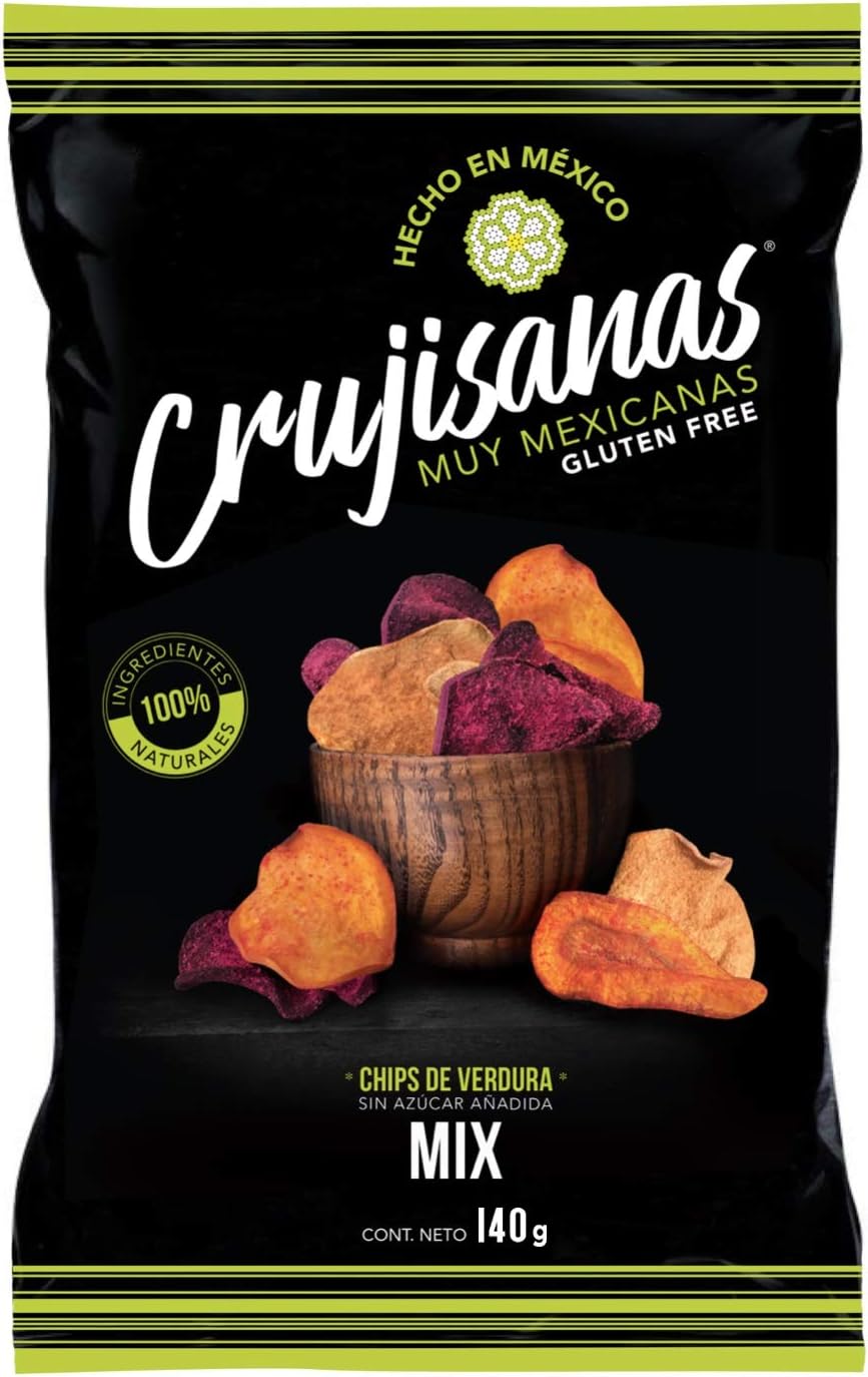 CRUJISANAS SNACKS VEGETALES JICAMA, BETABEL, CAMOTE Y ZANAHORIA 3 ...