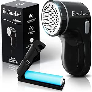 Fabric Shaver & Lint Remover | Battery-Operated Bobble Remover for ...