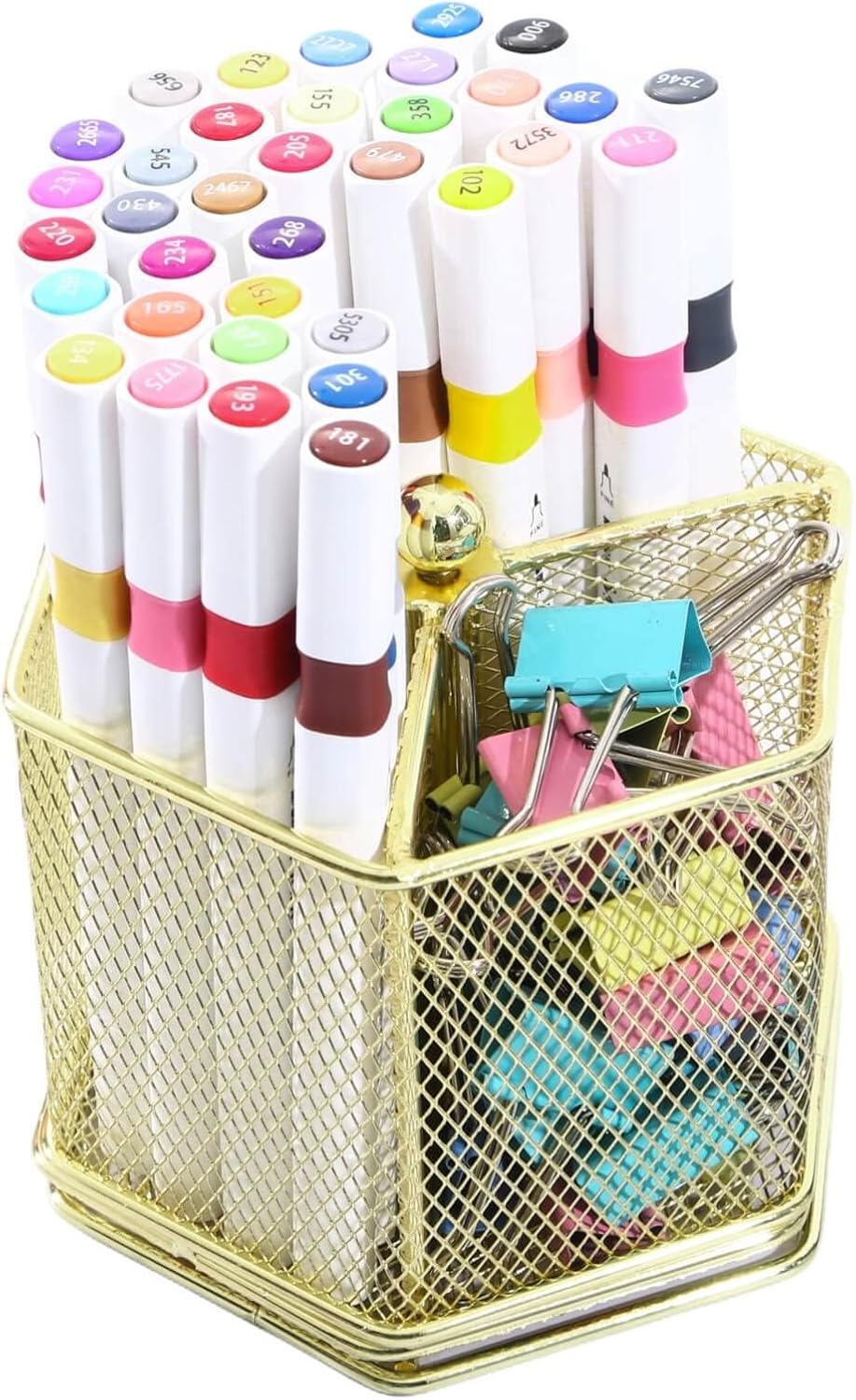 Pen Holder-Pencil Holder For Desk-360 Degree Rotating Multi Functional ...