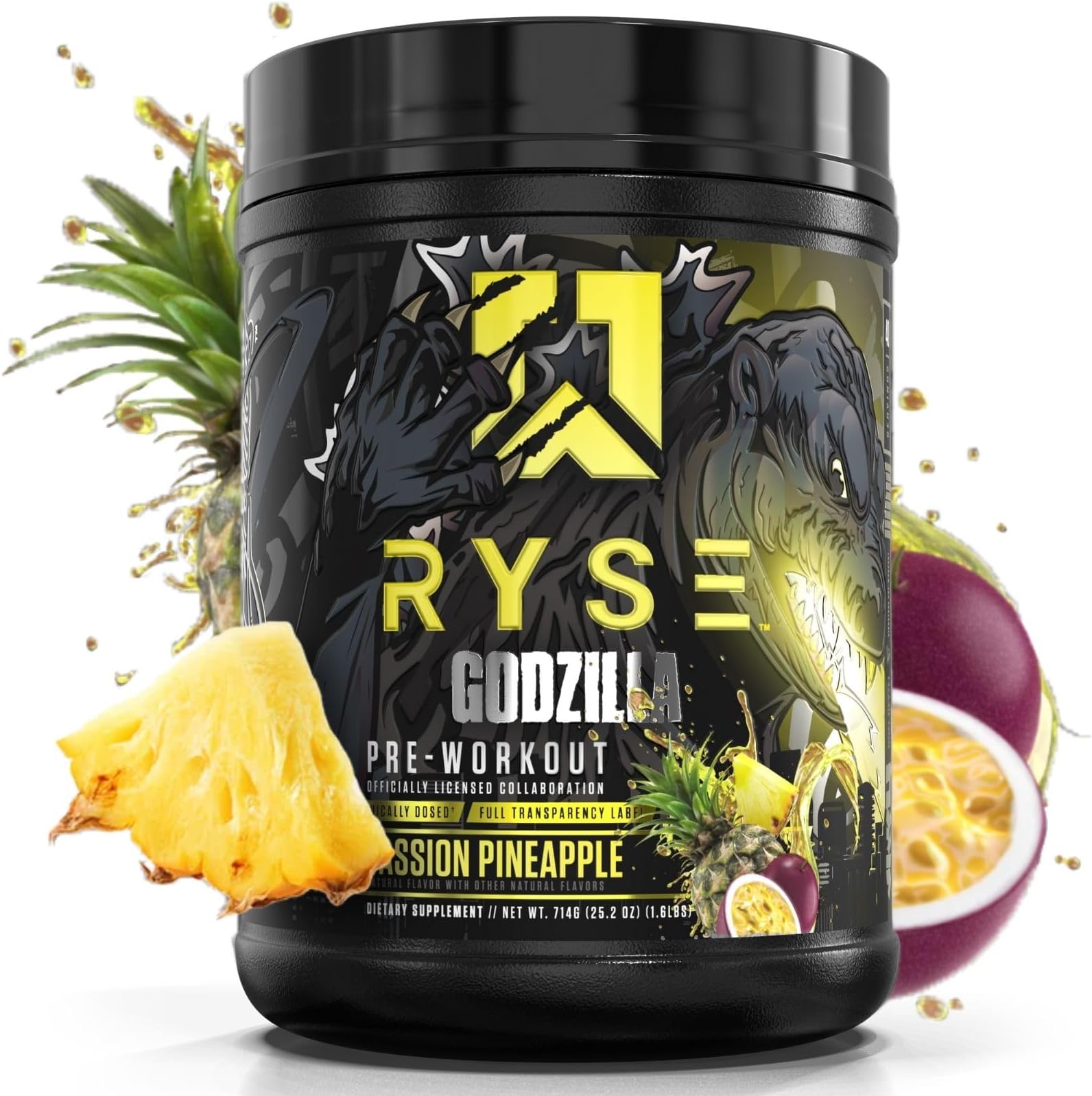 Amazon.com: RYSE Up Supplements Noel Deyzel x Godzilla Pre Workout ...