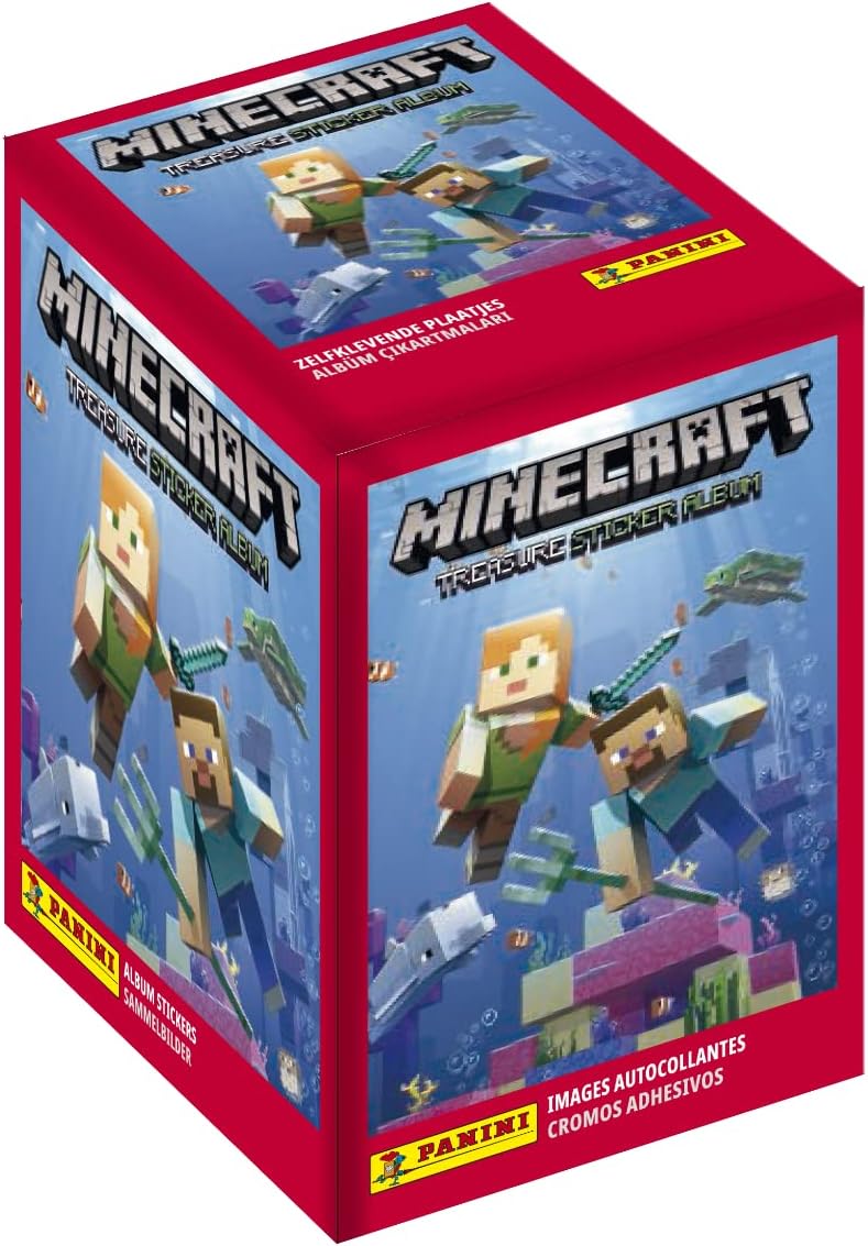 Amazon.com: Minecraft Sticker Collection Packs (x50 Packs) : Toys & Games