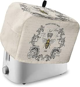 Amazon.com: Toaster Cover 2 Slice Sweet Honey Bees Bread Toaster Oven ...