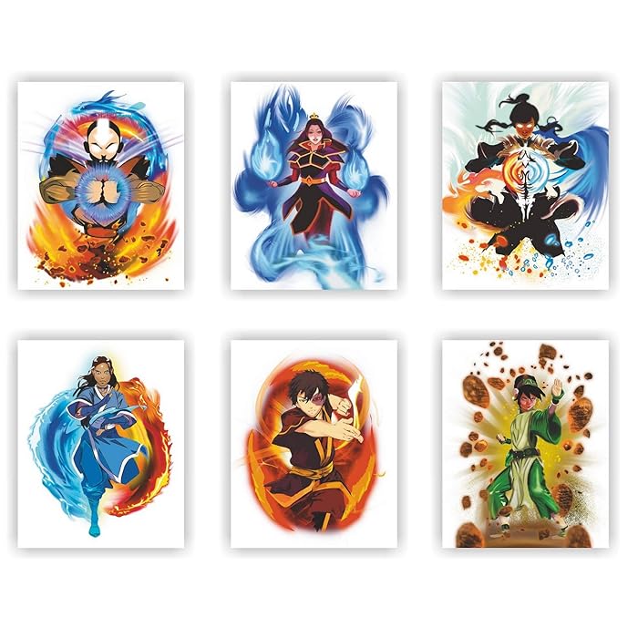 Buy Print A To Z - Avatar The Last Airbender Wall Art Poster Prints ...