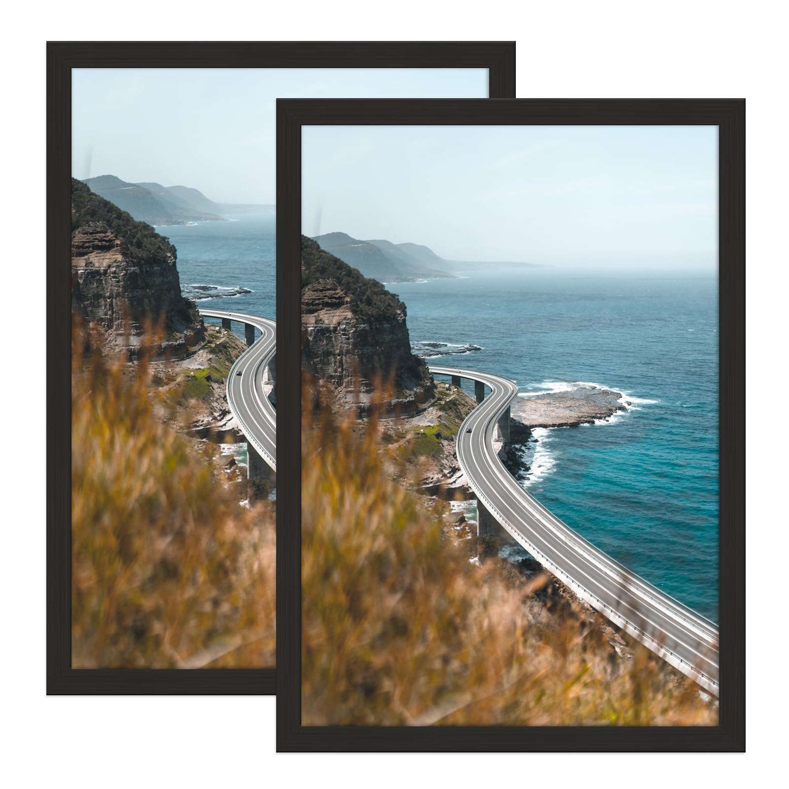 Amazon.com - COREAET Wood Frames 24X36 Black Picture Frame 24 x 36 inch ...