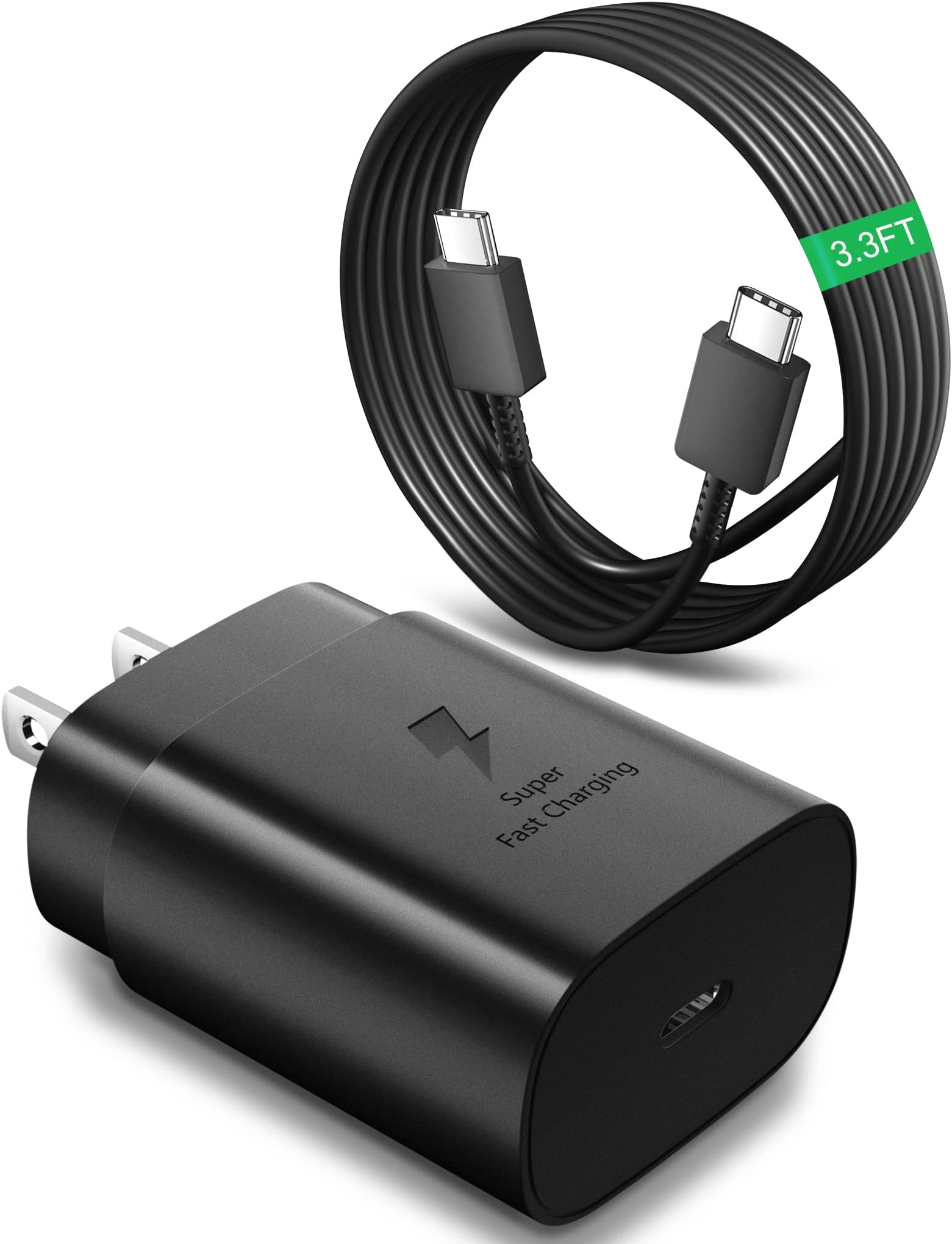 Amazon.com: Type C Charger Set for Samsung Galaxy A54 A53 Z Flip 6 Fold ...