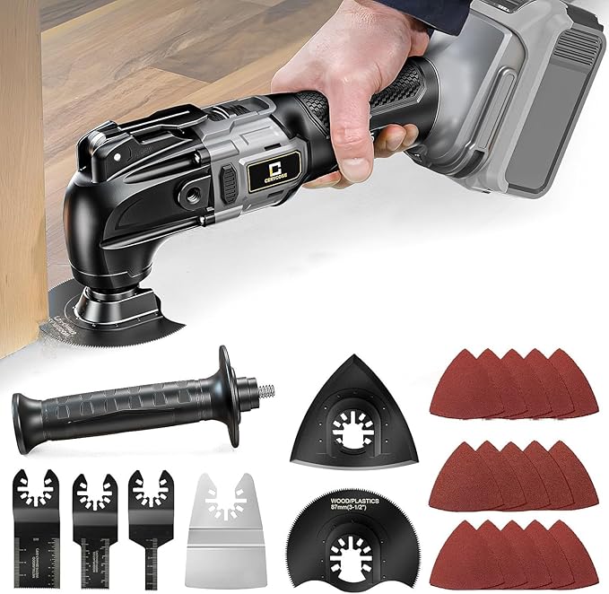 Cordless Oscillating Tool for Dewalt 20V Battery, Brushless-Motor Tool ...