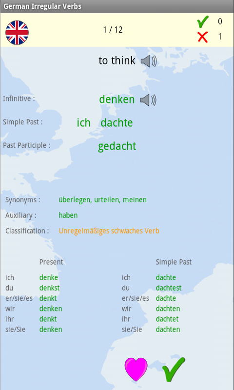 Hangman : German Irregular Verbs:Amazon.com:Appstore for Android