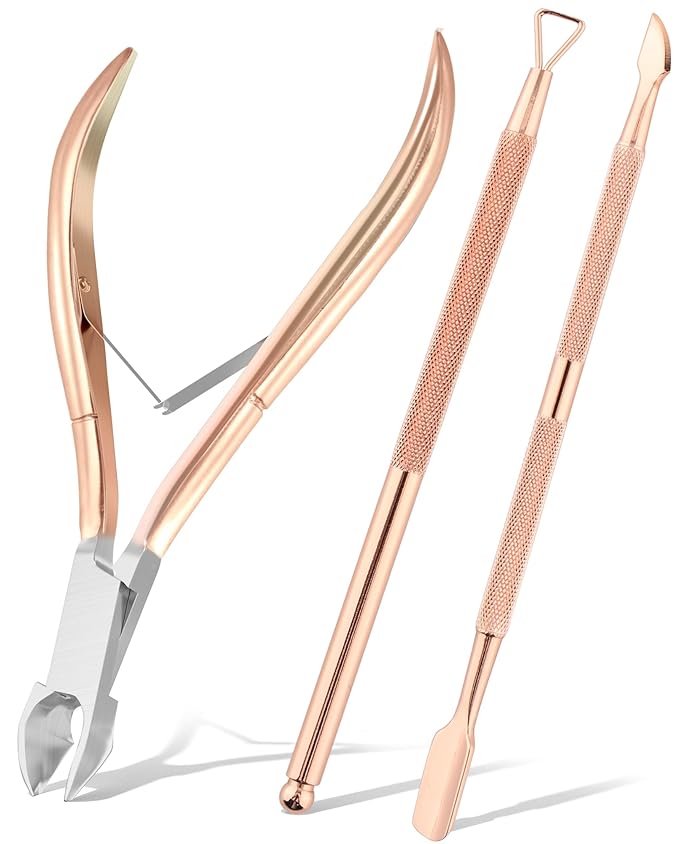 Amazon.com: Utopia Care Cuticle Trimmer with Cuticle Pusher, Nail ...