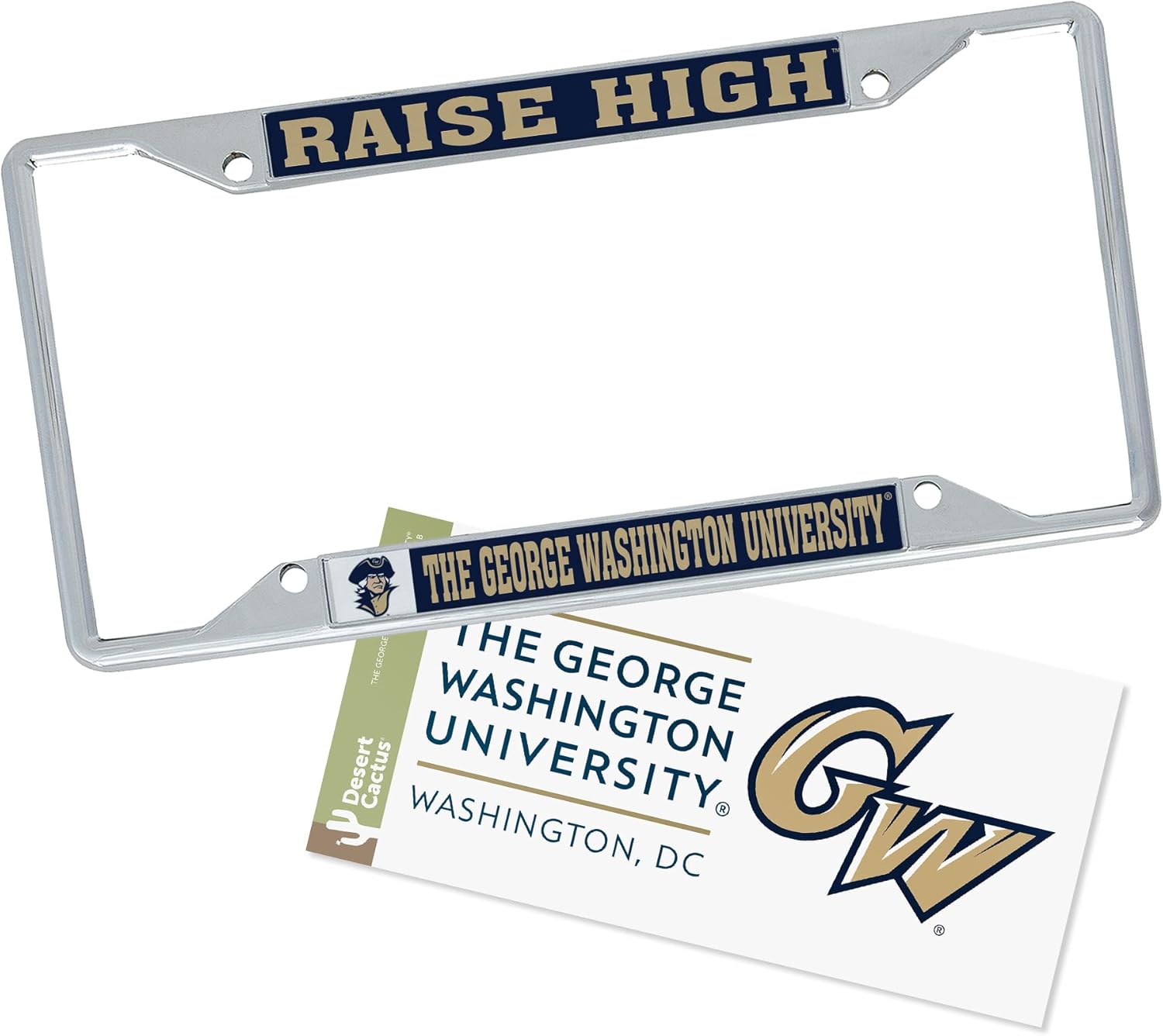Amazon.com: Desert Cactus George Washington University Car Accessories ...