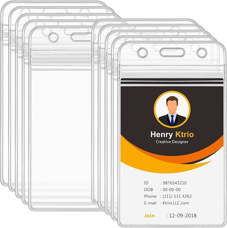 Amazon.com: Badge Holders - Badge Holders / Identification Badges ...