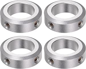 Amazon.com: HARFINGTON 4pcs Shaft Collar 20mm Bore Aluminum Alloy Set ...