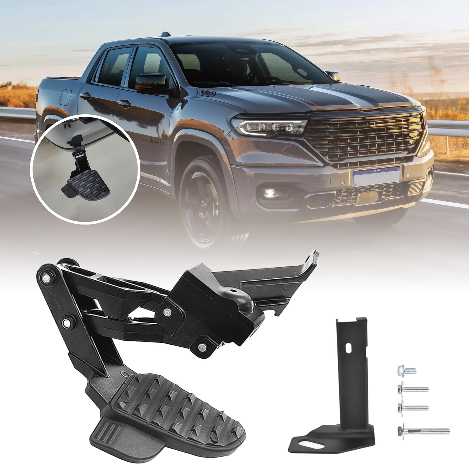 Maureen Rear Bedstep Retractable Bumper Truck Tailgate Step Compatible ...