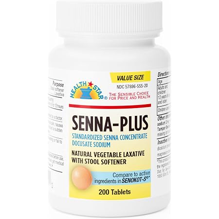 Amazon.com: GeriCare Senna Plus Laxative Tablets, 50 mg / 8.6 mg ...