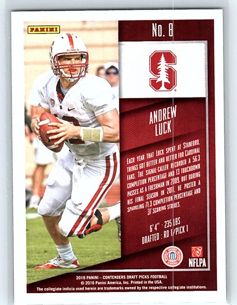 Andrew Luck Stanford Freshman