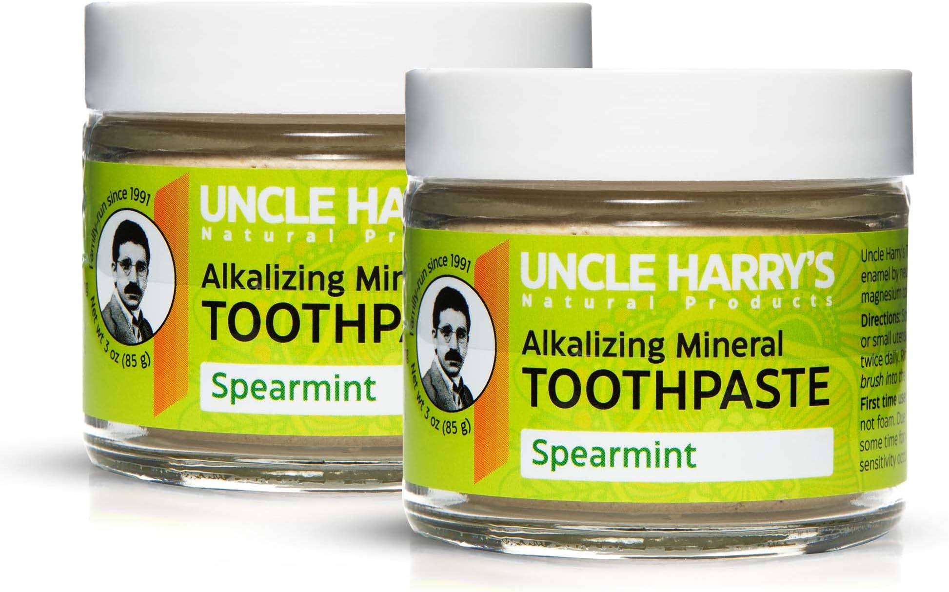 Amazon.com : Uncle Harry's Peppermint Remineralizing Toothpaste ...