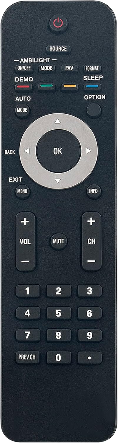 Amazon.com: Replace Remote Control Compatible with Philips TV ...