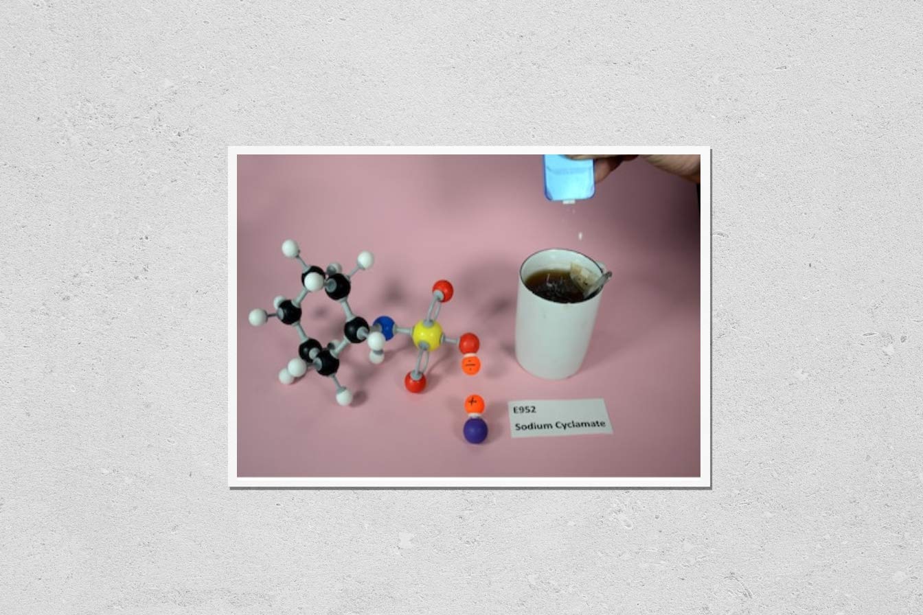 Kwikmedia Poster Reproduction Of Molecule Model Of E952 Sodium ...