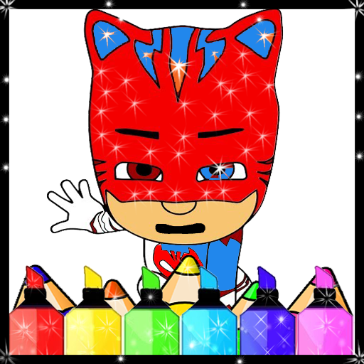 Glitter Coloring Book Cartoon masks - App on Amazon Appstore