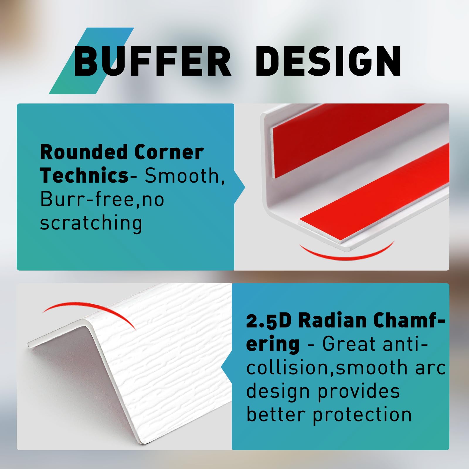 Snapklik.com : Wall Corner Protector, Self Adhesive Wall Corner Guard ...