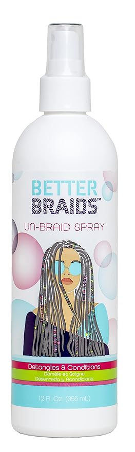 Amazon.com : Better Braids Un-Braid Spray (Pack of 2) : Beauty ...