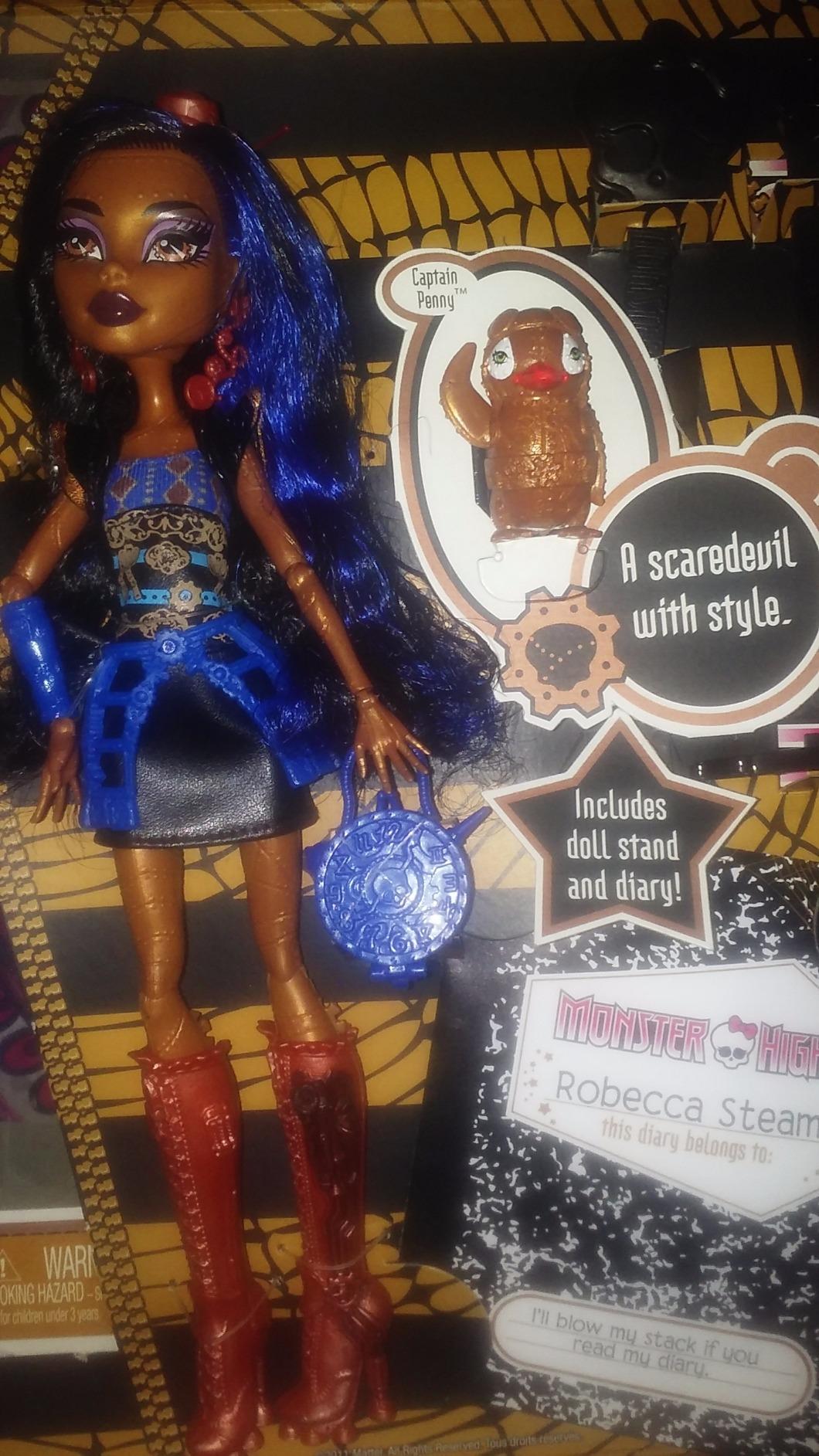 Amazon.com: Monster High Robecca Steam Doll : Toys & Games