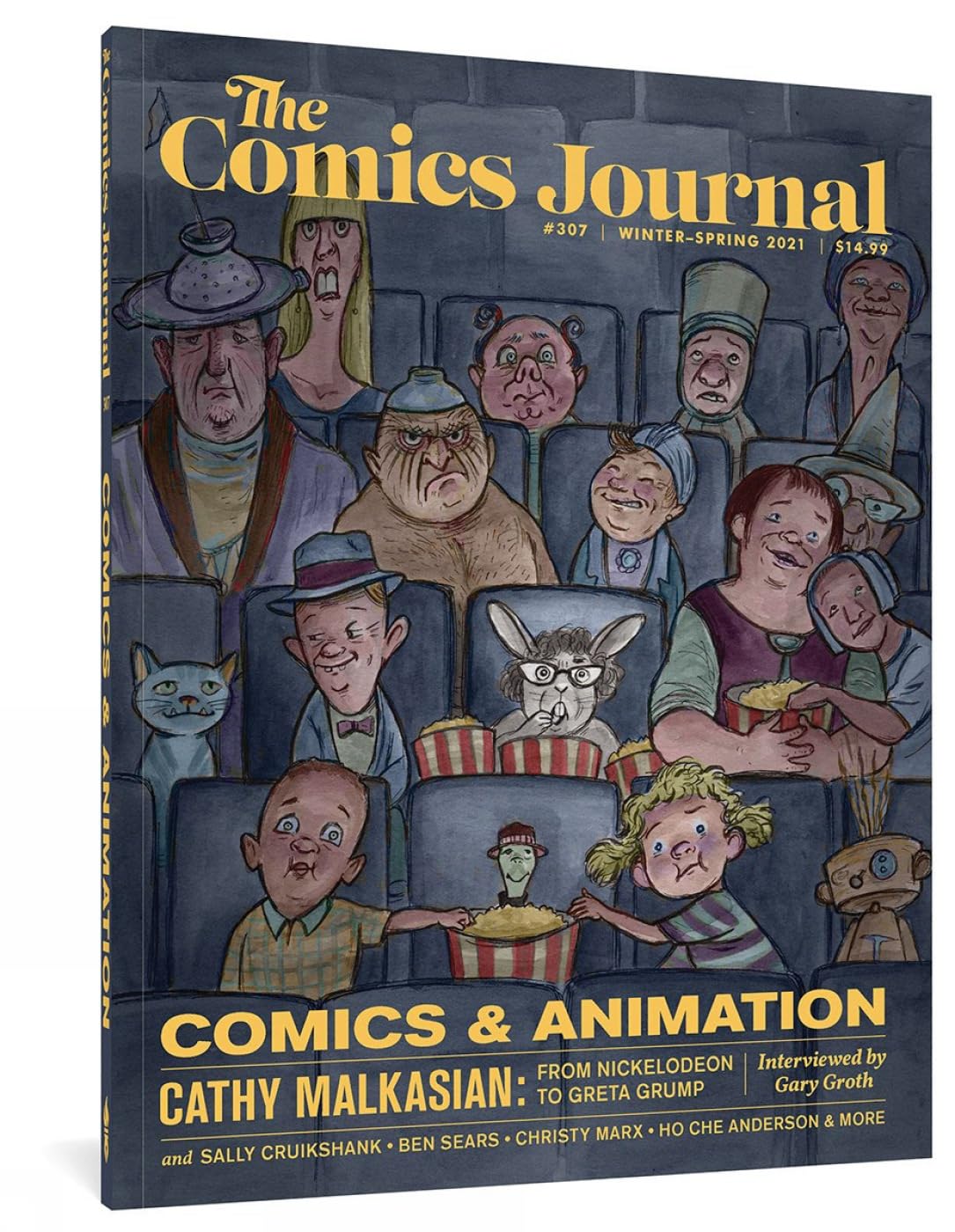 Amazon.com: The Comics Journal #307: 9781683964292: Malkasian, Cathy ...