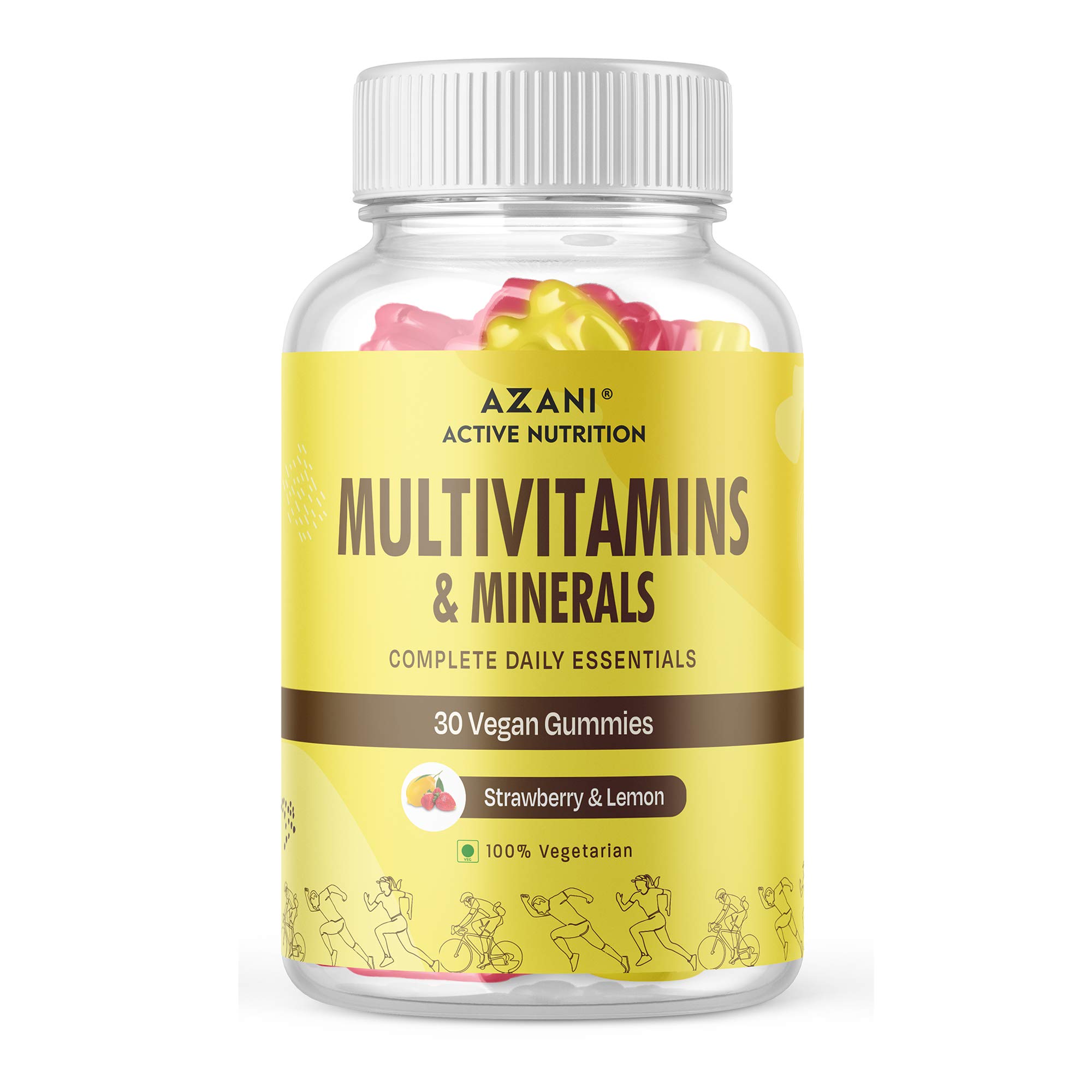 Azani Multivitamins And Minerals Gummies For Adults And Kids Healthy ...