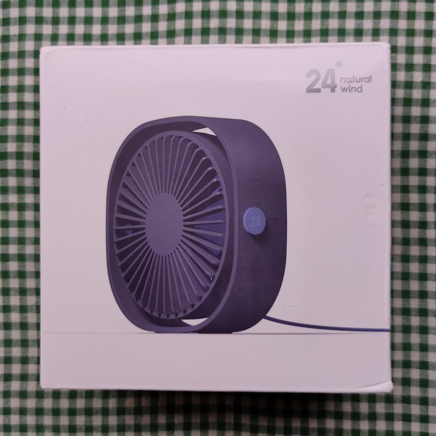 SMARTDEVIL Small USB Desk Fan,3 Speeds Portable Desktop Table Cooling ...