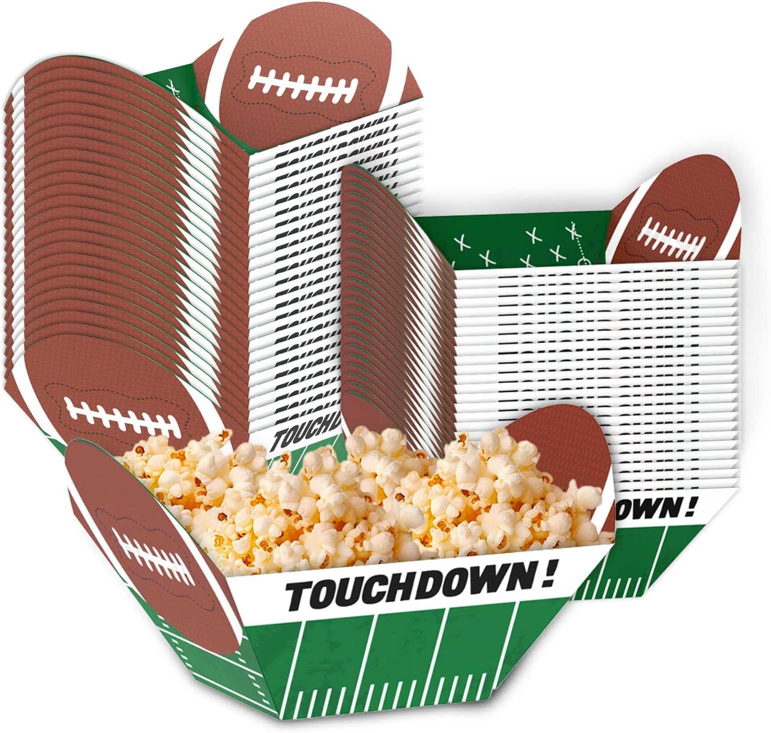 Amazon.com: FRIDAY NIGHT Football Bowl Party Paper Bowl - The large ...
