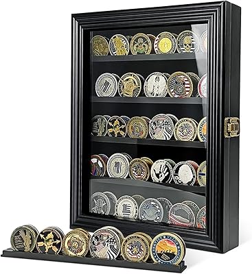 Amazon.com - Ikee Design Wall Mounted Collectible Display Shelves Case ...