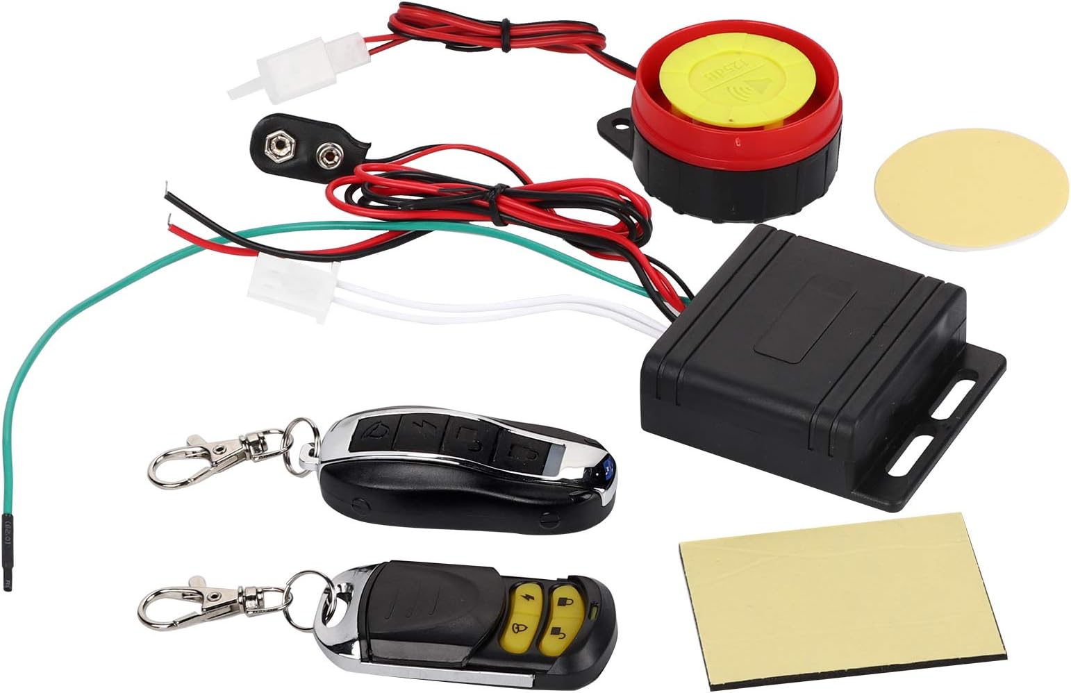 Amazon.com: Anxingo Dual Remote Control Kill Start Alarm Switch for ...