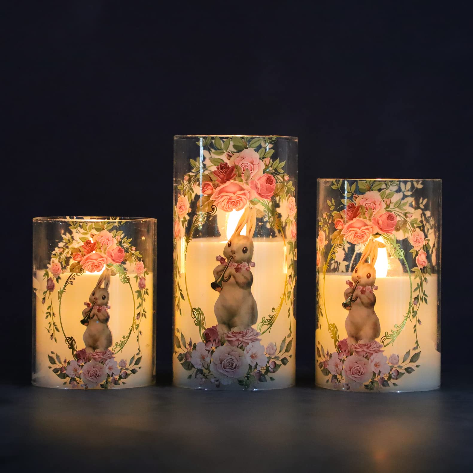 Snapklik.com : MELTONE Rabbit Flameless Candles