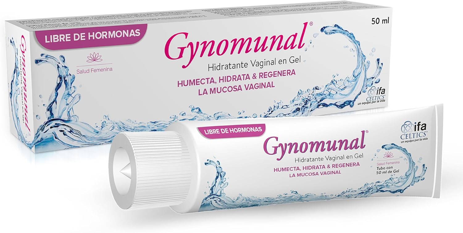 Gynomunal Gel Para Resequedad Vaginal - Tubo con 50 ml de gel con ...