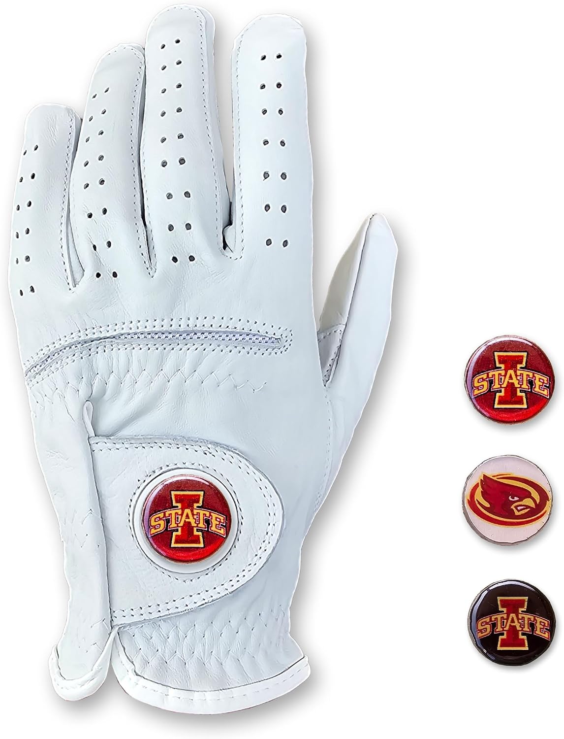 Amazon.com : Scale Wear Cyclones Golf Glove with Markers – Iowa State ...