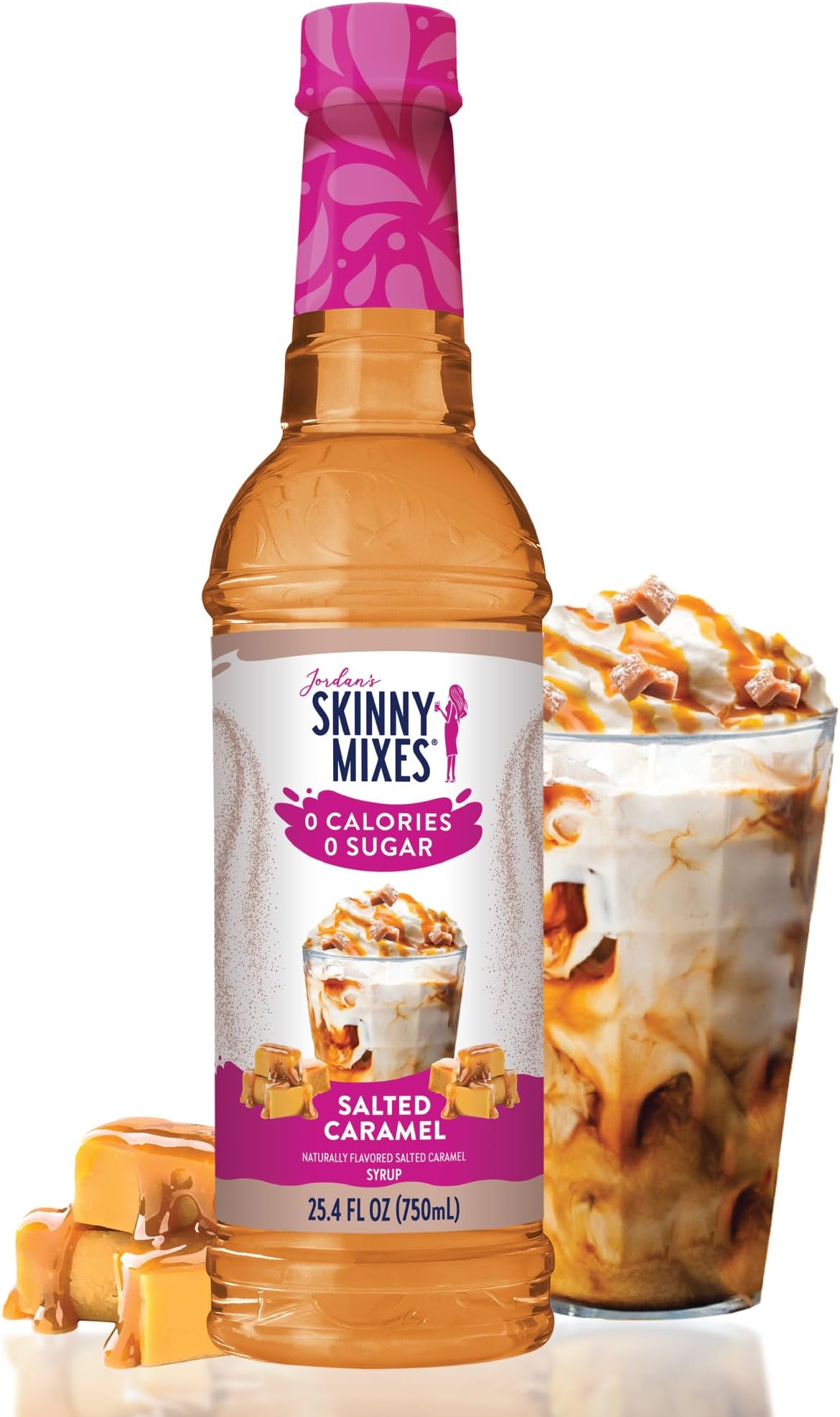 Amazon.com: Jordan's Skinny Syrups Sugar Free Simple Syrup - 0 Calories ...