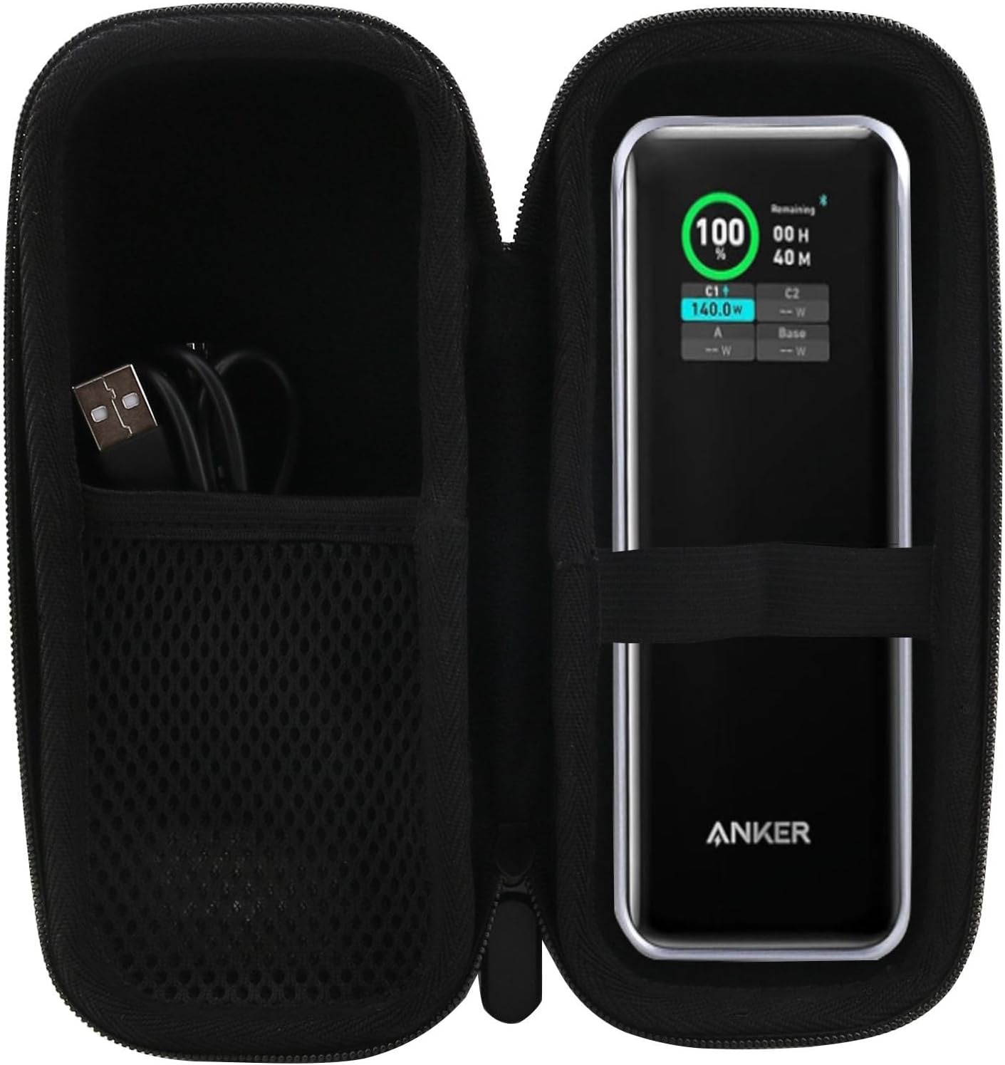 Amazon | WERJIA 収納ケース対応 Anker Prime Power Bank 27650mAh 250W モバイルバッテリ (for Anker Prime Power ...