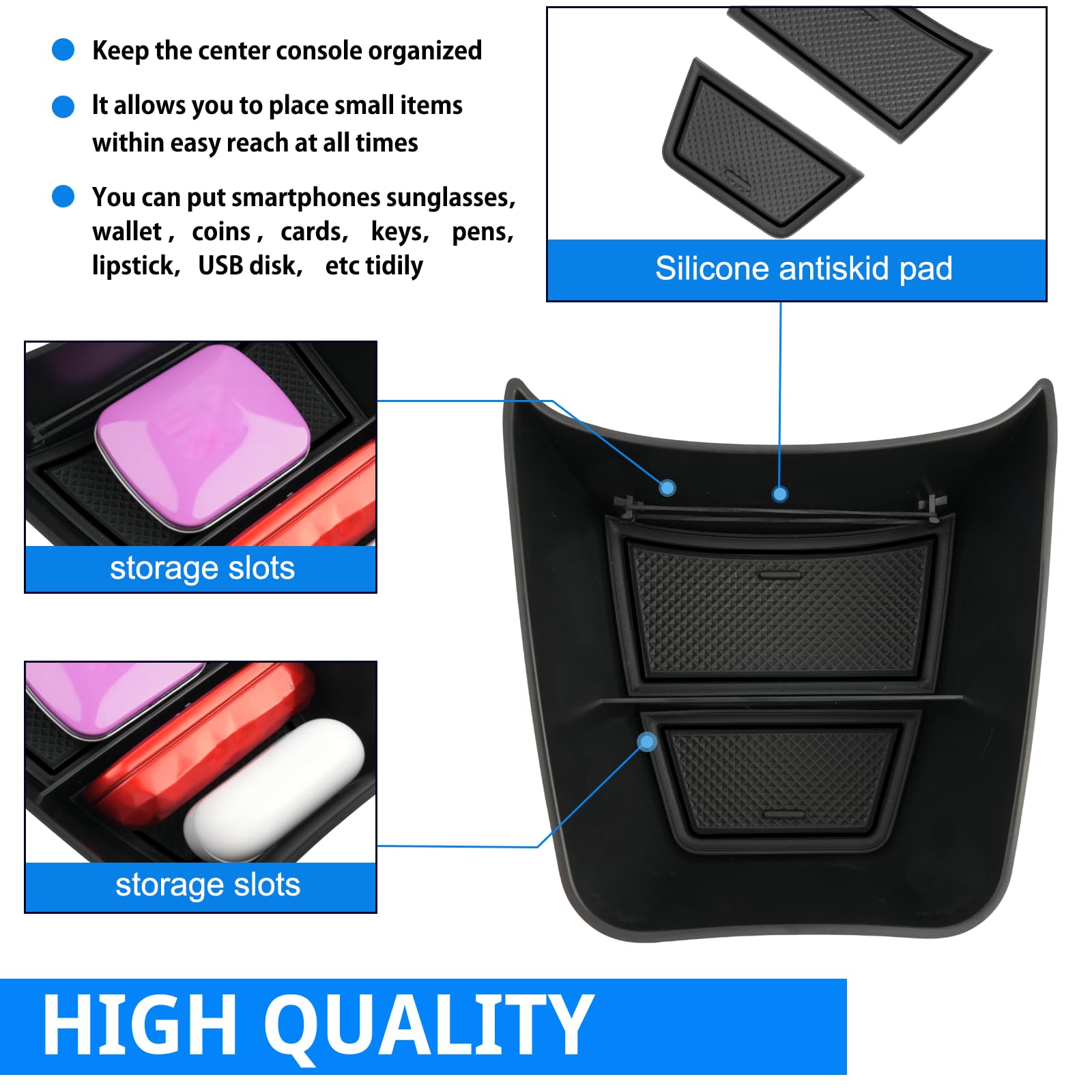 Snapklik.com : SHAOHAO Console Organizer Fit For 2024 2025 Chevy Trax ...